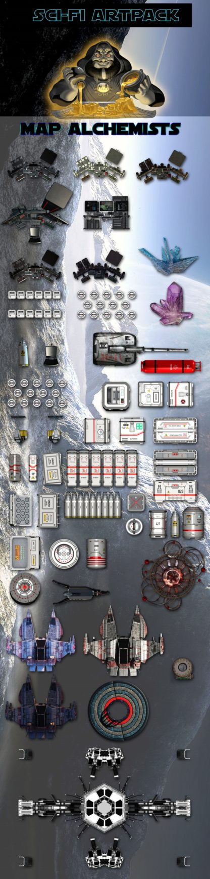 Map Alchemists Kickstarter #1 Bundle – MapForge