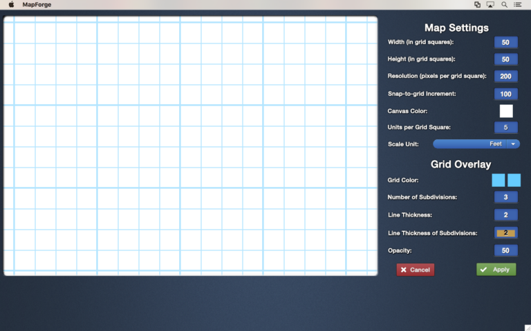 Screenshots – MapForge