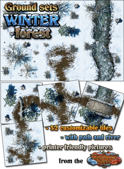 Ground Set #13: Winter Forest – MapForge