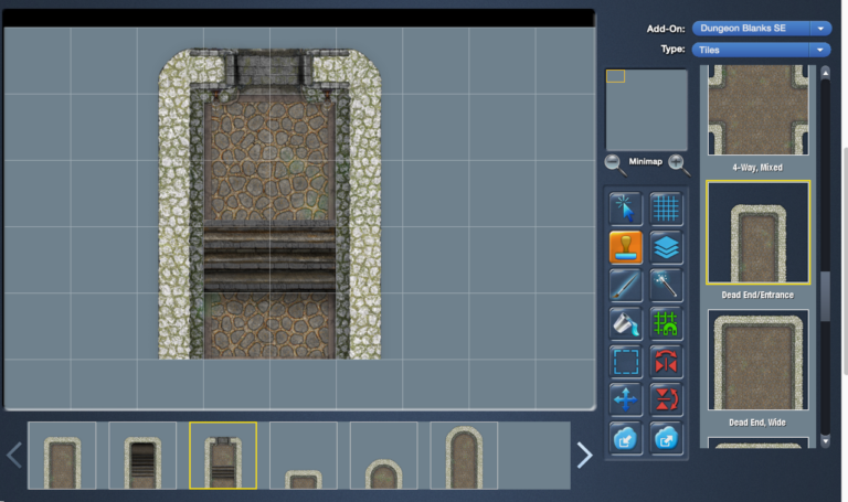 Dungeon Blanks VI – MapForge Special Edition – MapForge