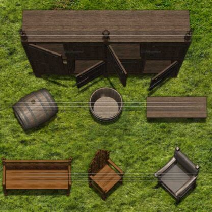 Fantasy Furniture Tokens – MapForge