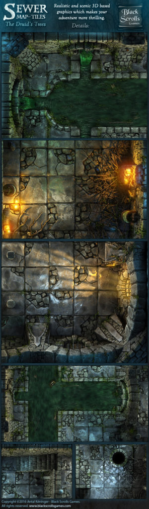The Druid’s Trees (Sewer Map Tiles) – MapForge