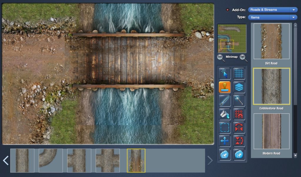 Roads & Streams – MapForge
