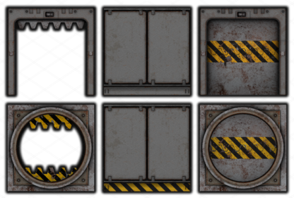 Modular Sci-Fi Dungeon – MapForge