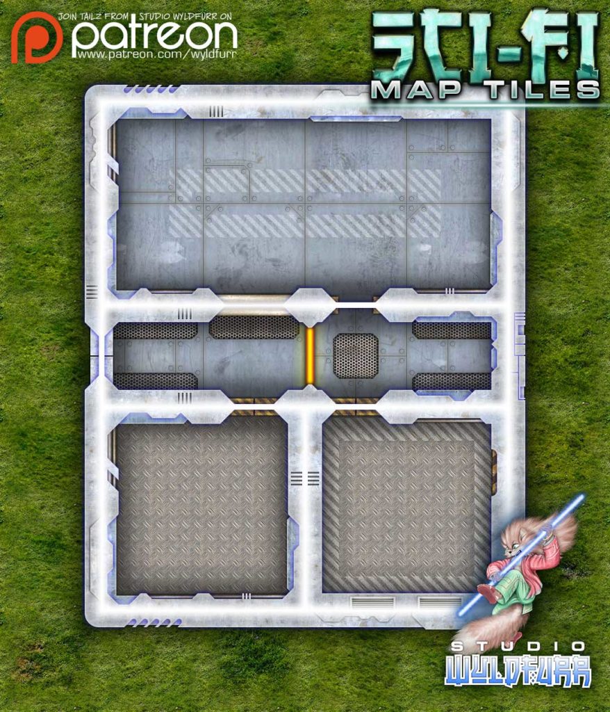 Sci-Fi Map Tiles – MapForge