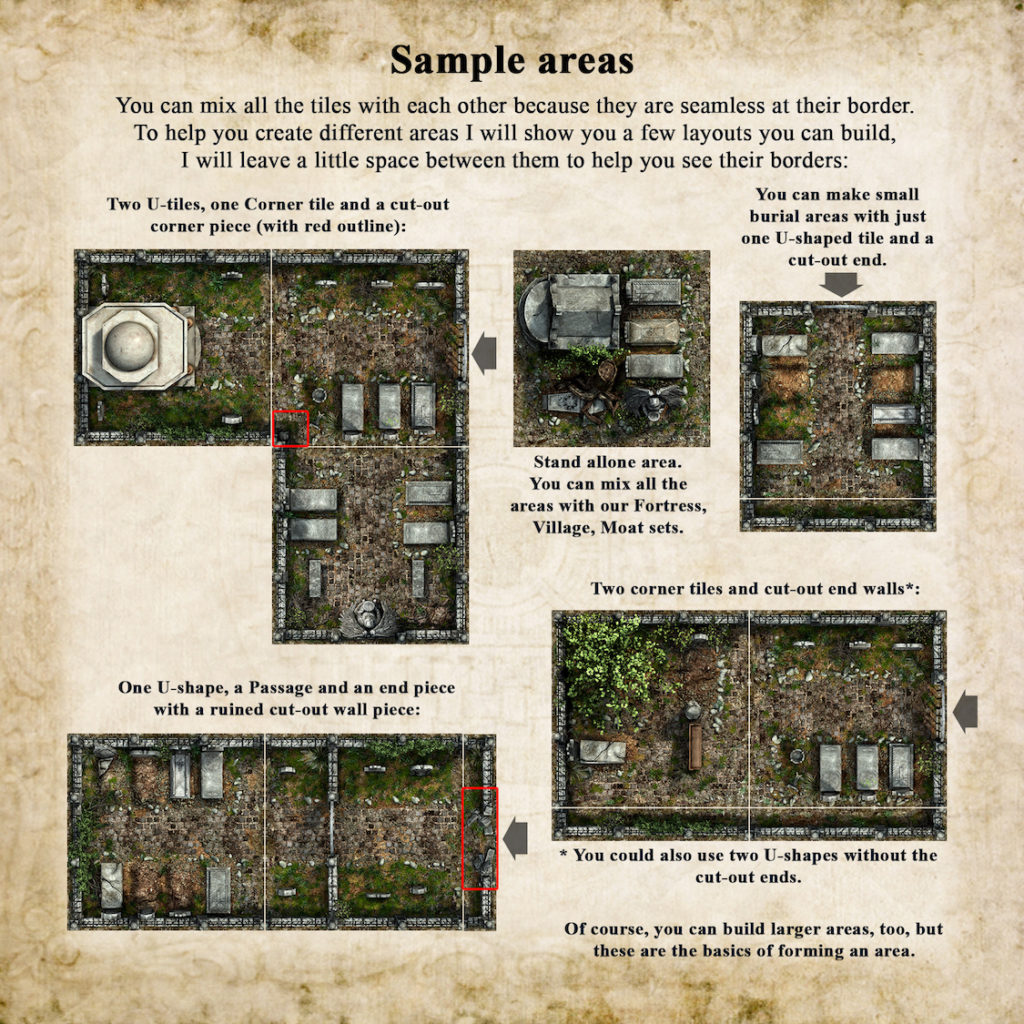 Medieval Fantasy Cemetery – MapForge