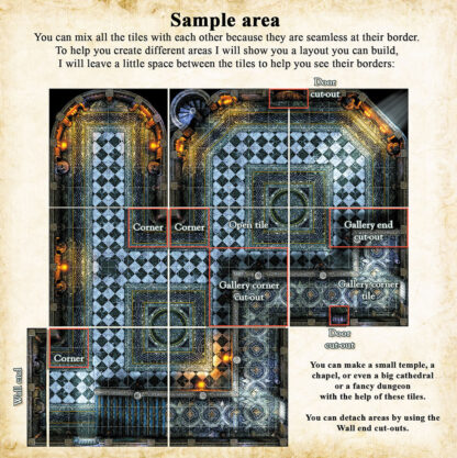 Medieval Fantasy Cathedral – MapForge