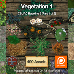 Vegetation 1 – MapForge