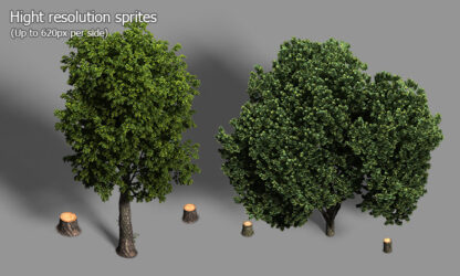 Realistic Trees – MapForge