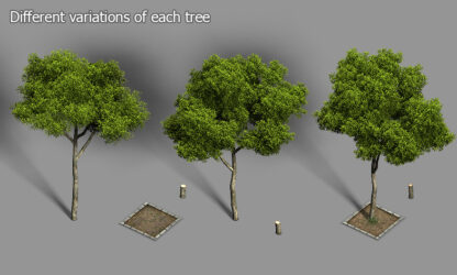 Realistic Trees – MapForge