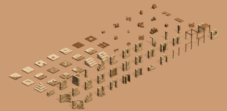 “Isometric Dungeon” Add-On Preview – MapForge