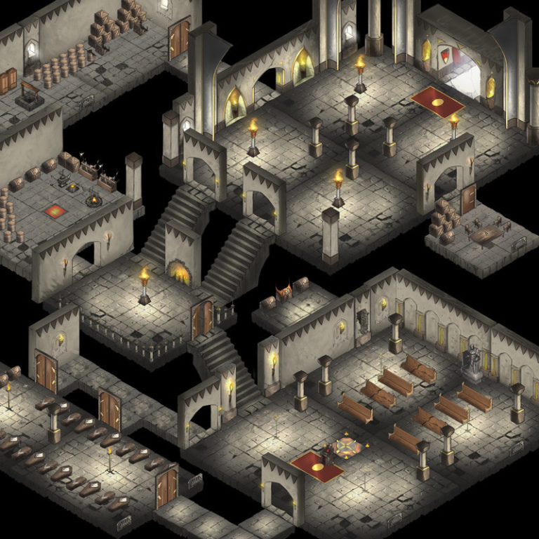 Isometric Dungeon Designer – MapForge