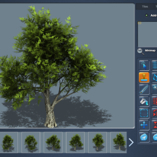 Isometric Trees – MapForge