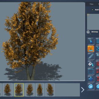 Isometric Trees – MapForge