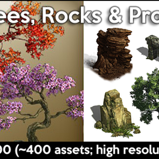 Trees, Rocks & Props – MapForge
