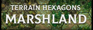 Terrain Hexagons – Marshland – MapForge