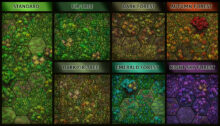 Terrain Hexagons – Forest – MapForge