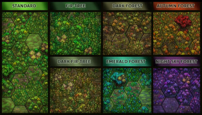 Terrain Hexagons – Forest – MapForge