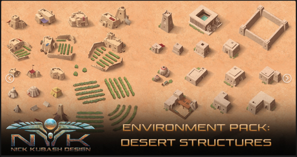 Desert Hex Tiles – MapForge