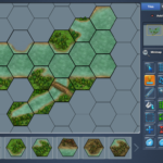 Terrain Hexagons – Water (Grassland) – MapForge