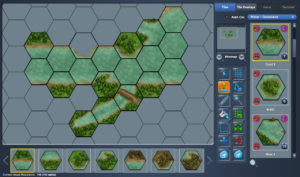 Terrain Hexagons – Water (Grassland) – MapForge