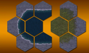 Painted 2D Hexes – MapForge