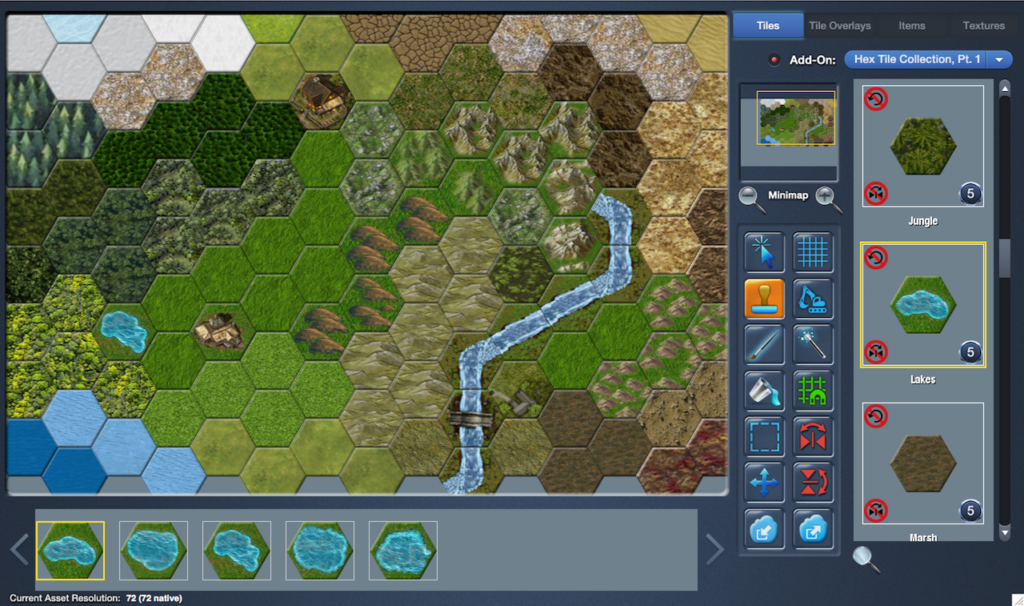 Hex Tile Collection – MapForge