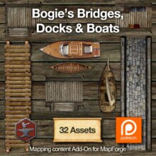 Bridges, Docks & Boats – MapForge