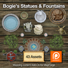 Bogie’s Statues & Fountains – MapForge