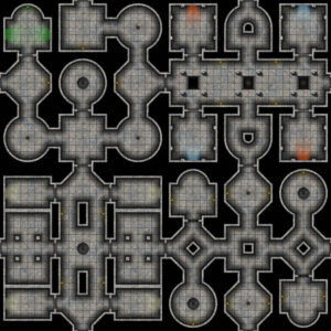 Modular Dungeon Tiles 18 – MapForge