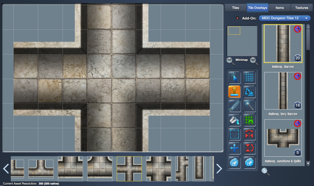 Modular Dungeon Tiles 12 – MapForge