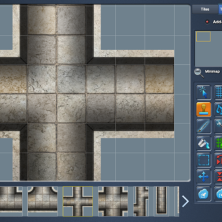 Modular Dungeon Tiles 12 – MapForge