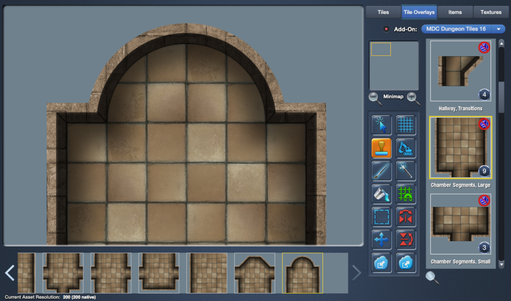 Modular Dungeon Tiles 16 – MapForge