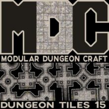 Modular Dungeon Tiles 15 – MapForge