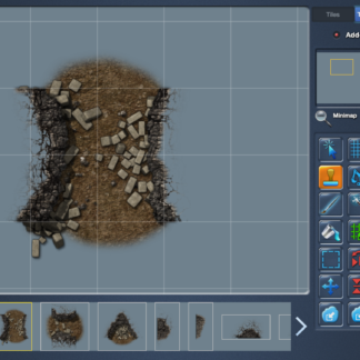 Vile Tiles: Damage Decals 1 – MapForge