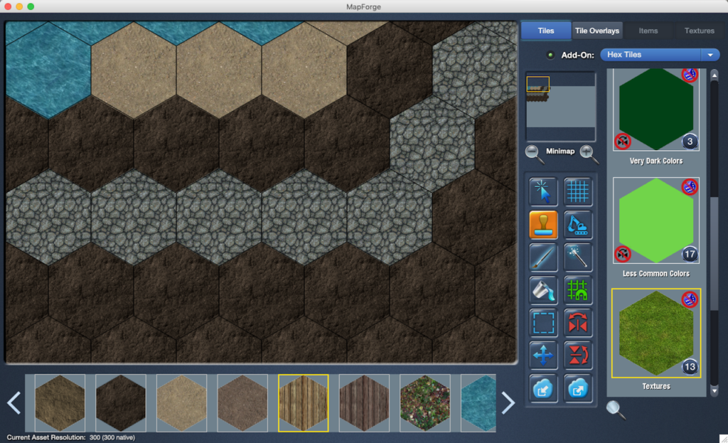 Hex Tiles – MapForge