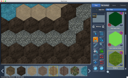 Hex Tiles – MapForge