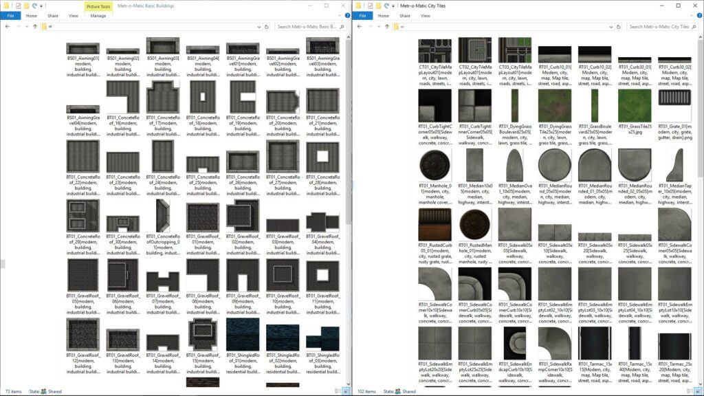Modern Cities Mapmaker 1 & 3 – MapForge