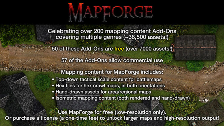 MapForge – Battlemap creation software for Windows and Mac