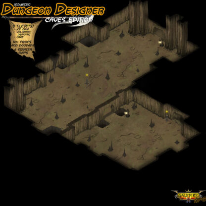 Isometric Dungeon Designer – Caves Edition – MapForge