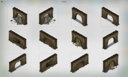 Isometric Dungeon Designer – Caves Edition – MapForge