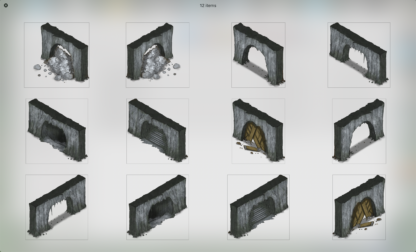 Isometric Dungeon Designer – Caves Edition – MapForge