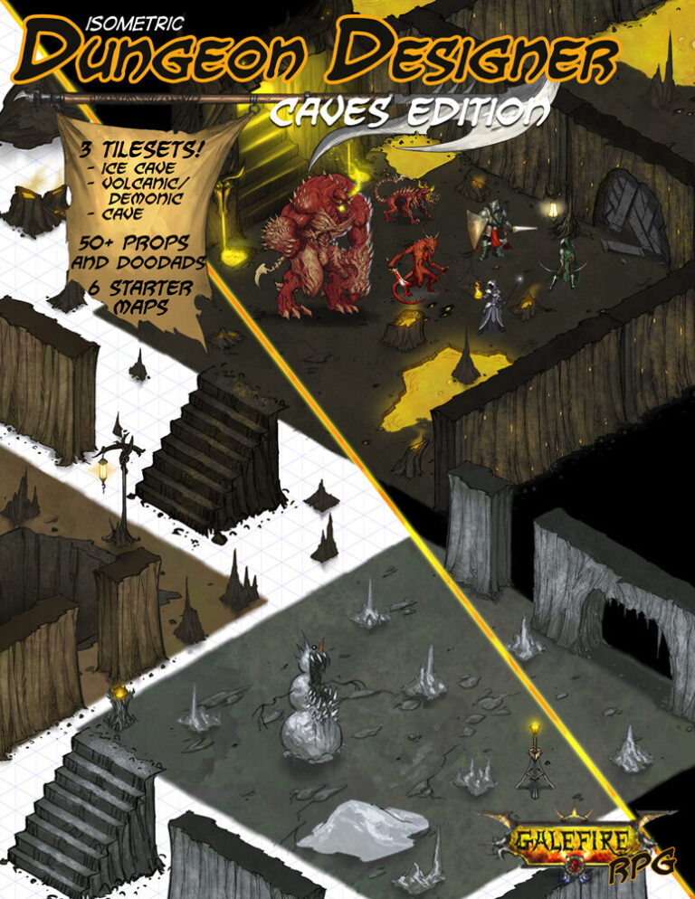 Isometric Dungeon Designer – Caves Edition – MapForge