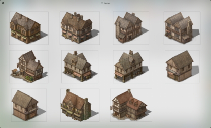 Isometric Realm Medieval – MapForge