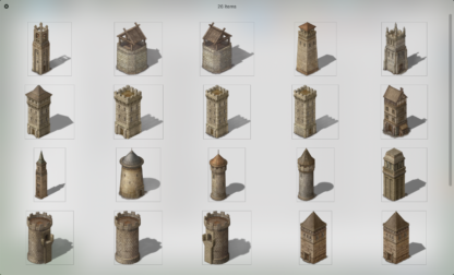 Isometric Realm Medieval – MapForge