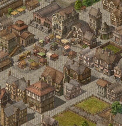 Isometric Realm Medieval – MapForge