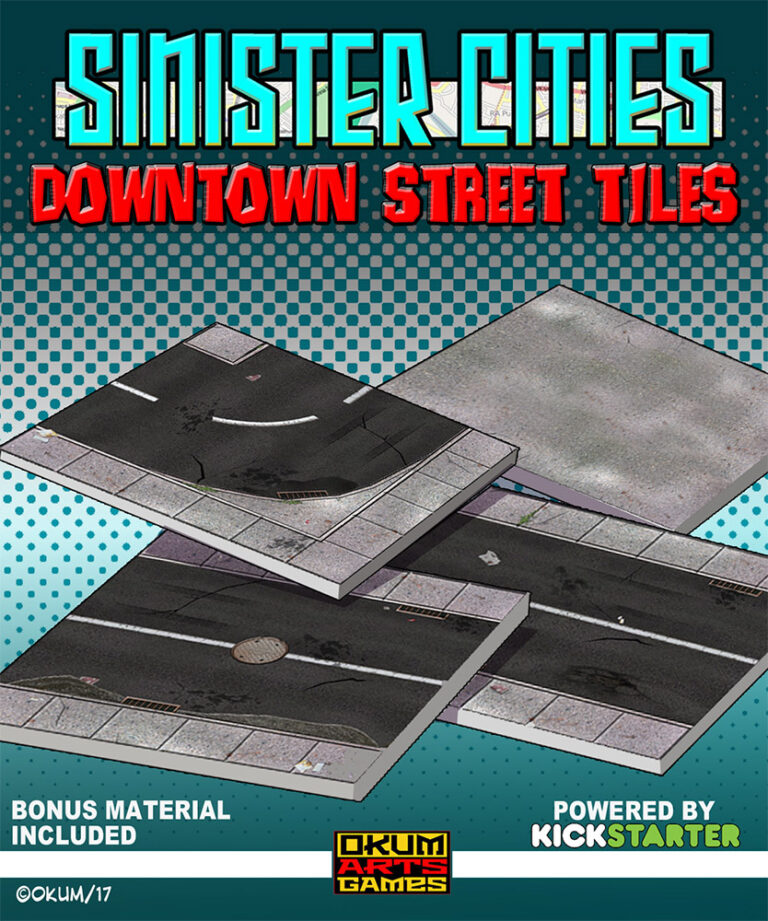 Downtown Street Tiles – MapForge
