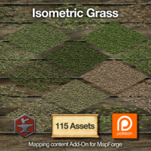 Isometric Grass – MapForge