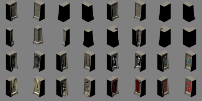 ISO Dungeon Walls – MapForge