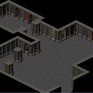 ISO Dungeon Walls – MapForge